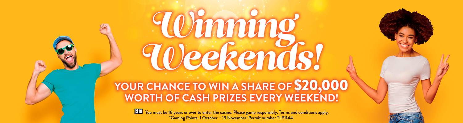 Winning Weekends | Promotions & Events | Mindil Beach Casino Resort